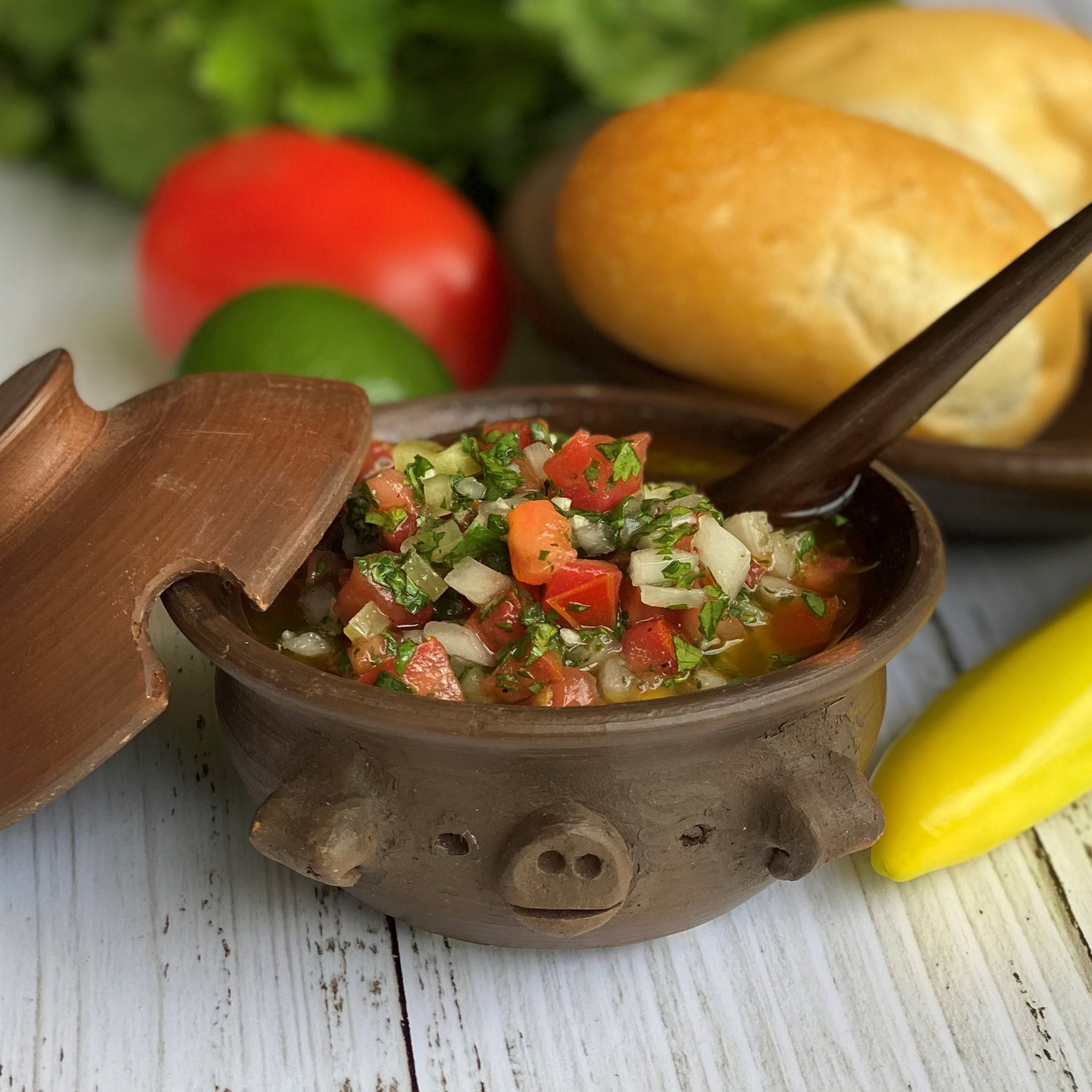 Recipe Pebre Chileno | Ancient Cookware